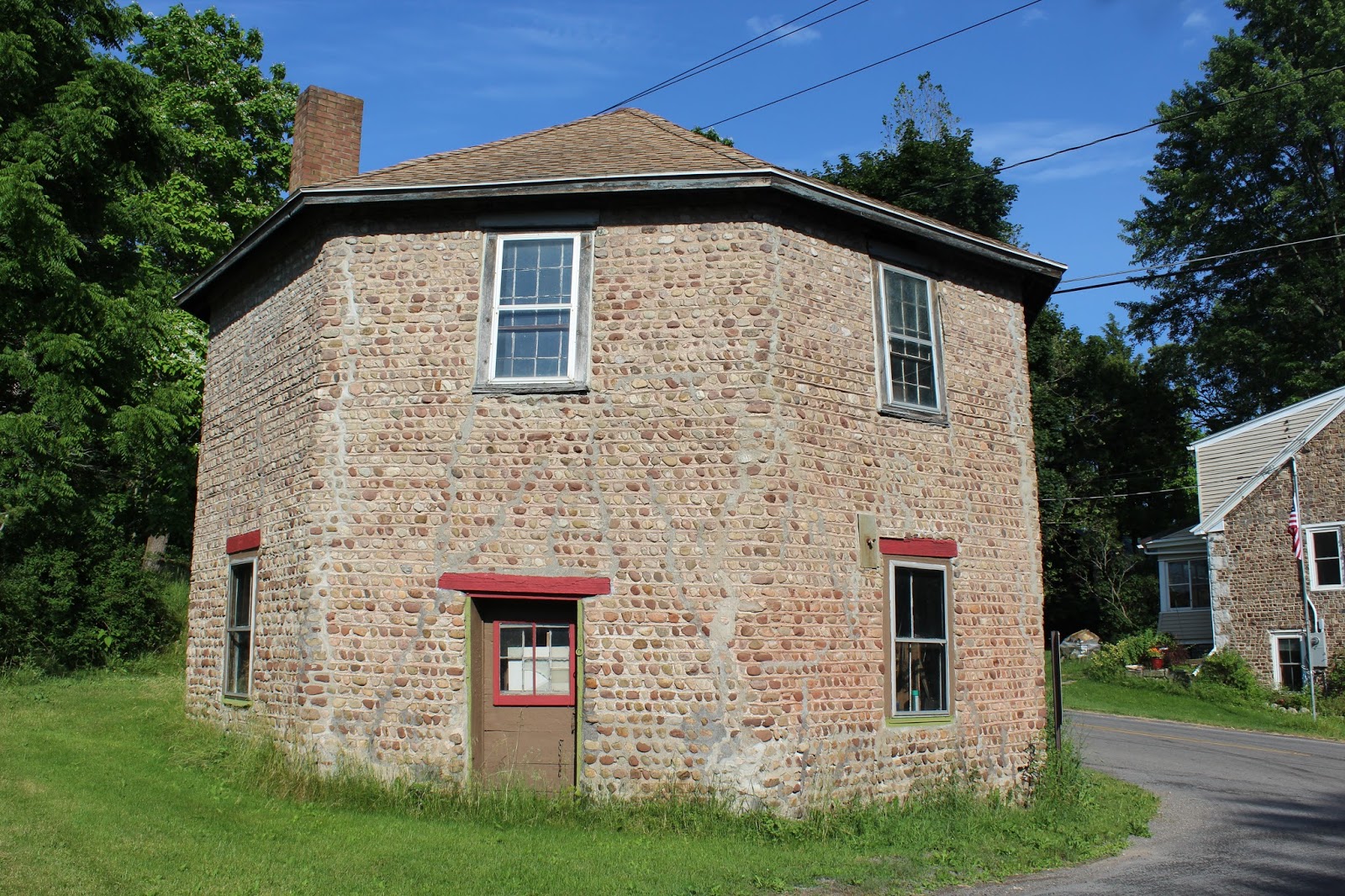 Cobblestone Buildings of North America: Cobblestone Buildings in Wayne ...