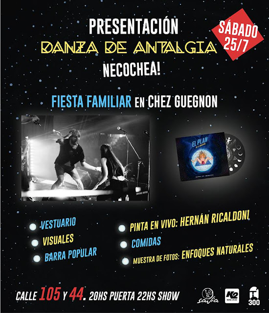 El Plan de la Mariposa trae su “Danza de Antalgia” a #Necochea‏
