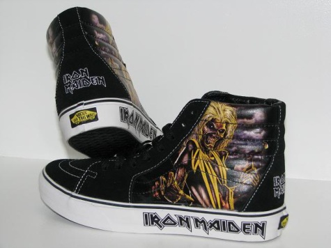 The Metal Saloon: SLAYER, IRON MAIDEN Vans Shoes Being Reissued As Part ...