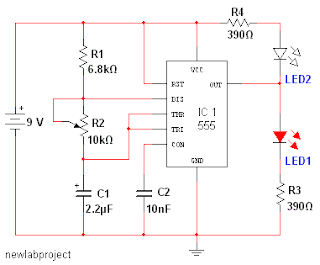 new lab project: How to test IC 555