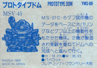 SDS:Super Deformed Stickers/スーパーデフォルメステッカーズ: プロトタイプドム/Prototype Dom