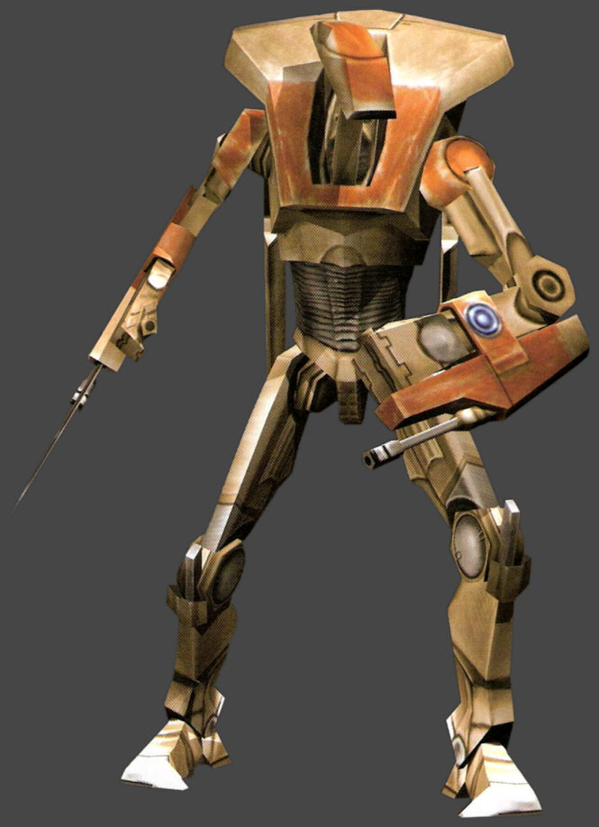 Monsters & Beasts Database: B1-A air battle droid