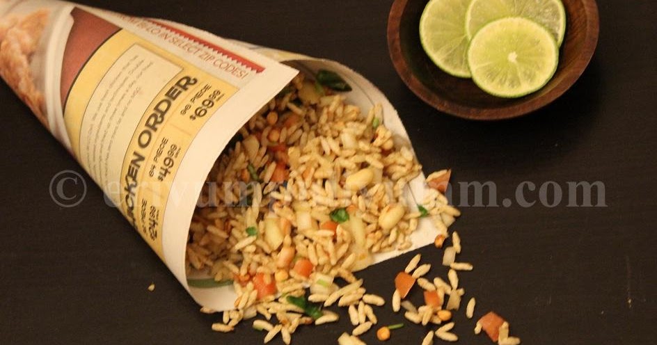 Erivum Puliyum: Murmure (Puffed Rice) Chat