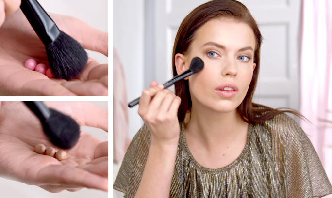 Step-by-Step: 3 Ways to Use Oriflame Bronzing Pearls