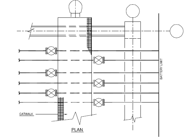 Piping Engineering : Piping Layout: PipeRack Piping Arrangement Drawing ...