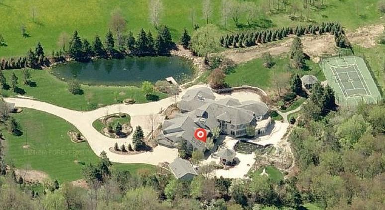 Eminem The Best Rapper Ever Born.: Eminem’s Mansion