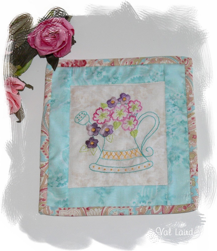 Val Laird Designs - Journey of a Stitcher: Free stitchery pattern for you