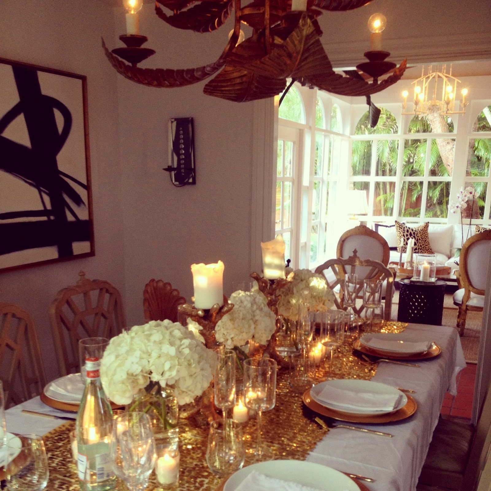 Luxe Report: Luxe Entertaining: Bachelorette Dinner Party