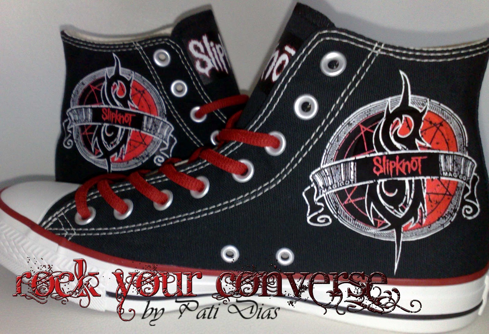 Converse All Star Customizado - Rock Your Converse!: O som pesado do ...
