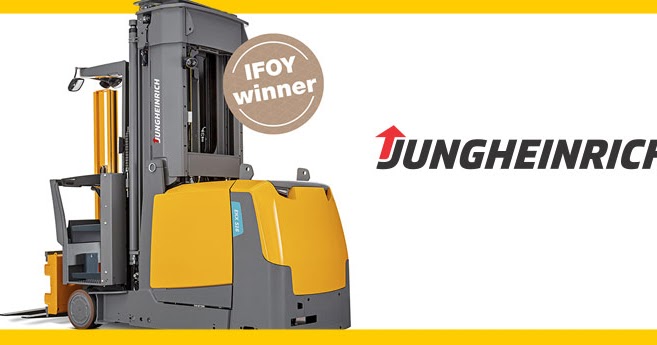 Chega ao brasil a premiada Empilhadeira Trilateral EKX 516 da Jungheinrich