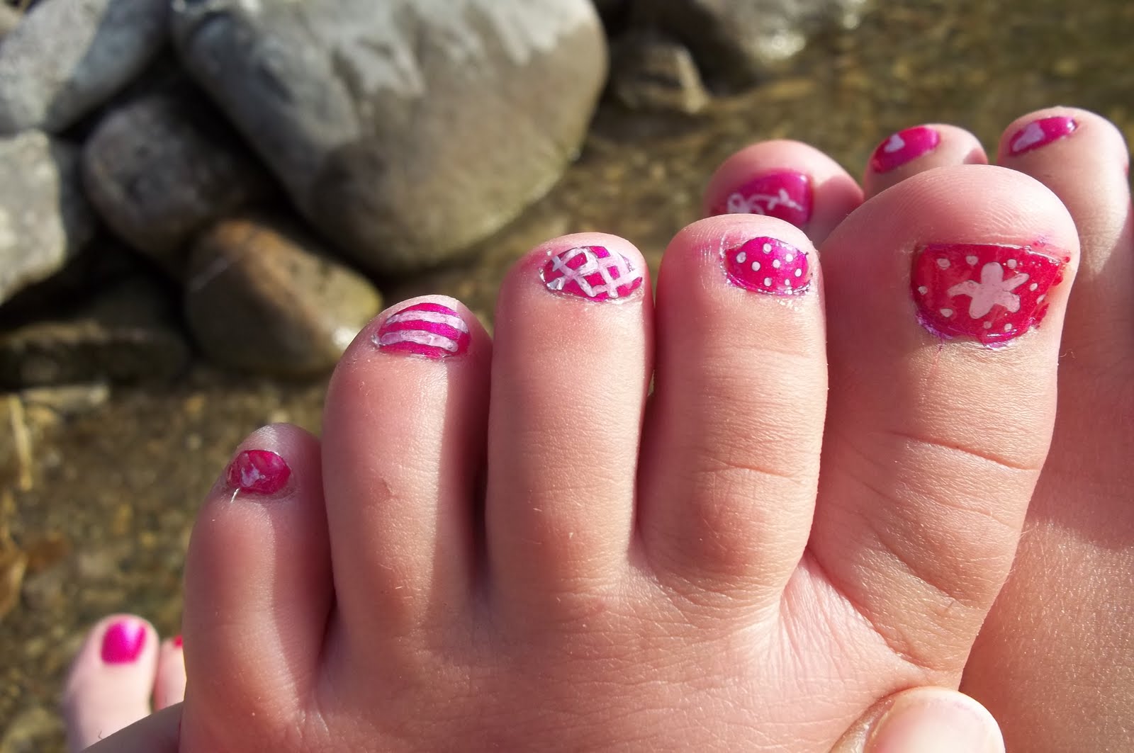 A Glimpse in the life of the Harris Family: Painted Toenails & Another ...