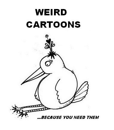i mean, i really love you: Weird Cartoons