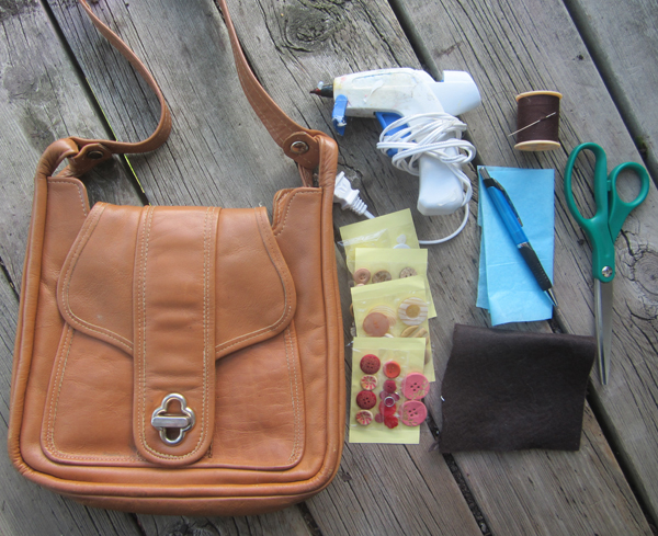 Shades Of Tangerine: Embellished Button Purse (DIY) ~ With ...