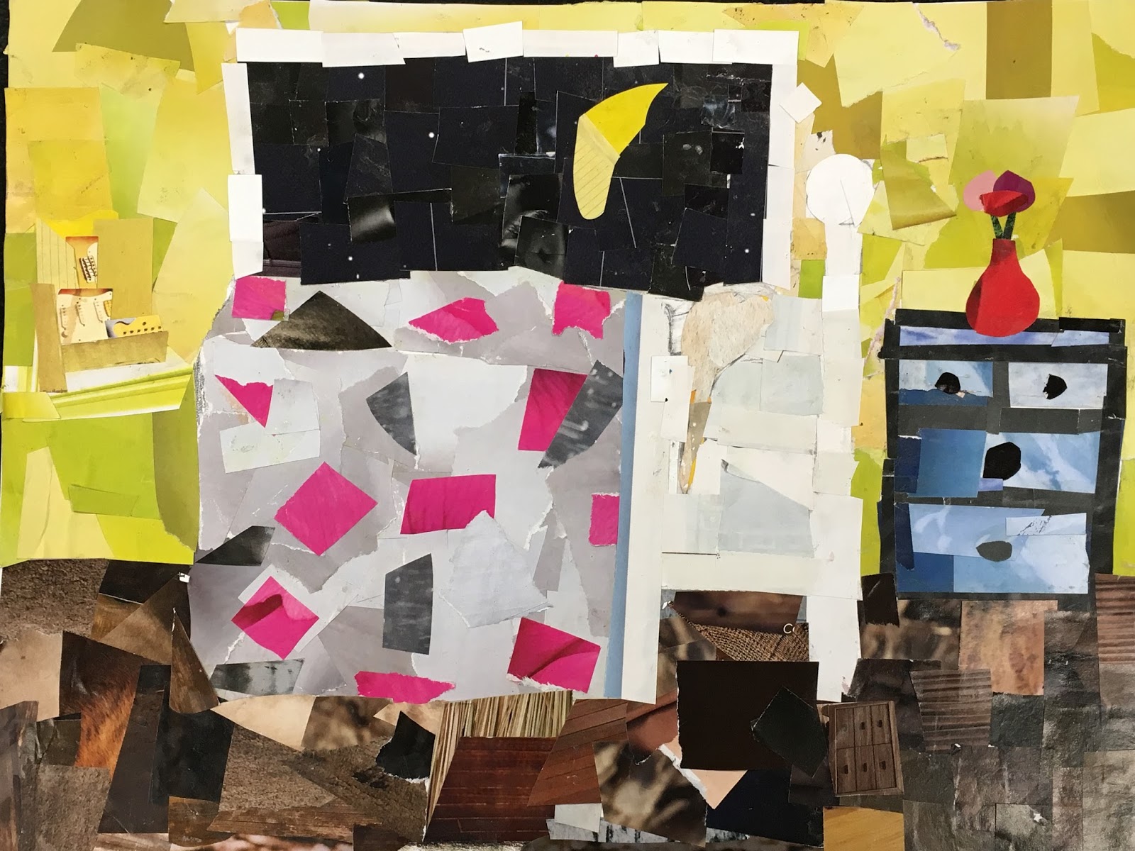 Mrs. Wille's Art Room: 6th grade magazine hobby collage