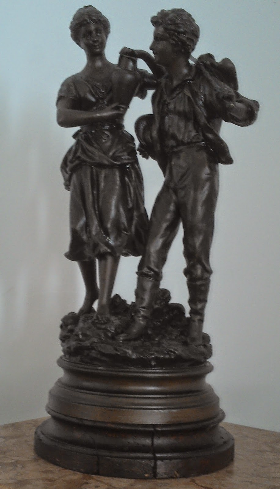 sculpture statue par rancoulet fin XIXeme début XXème. époque art ...