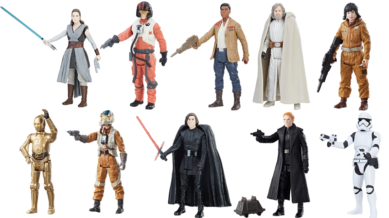 STAR WARS: THE LAST JEDI 3.75-Inch and 6-Inch Figures Revealed