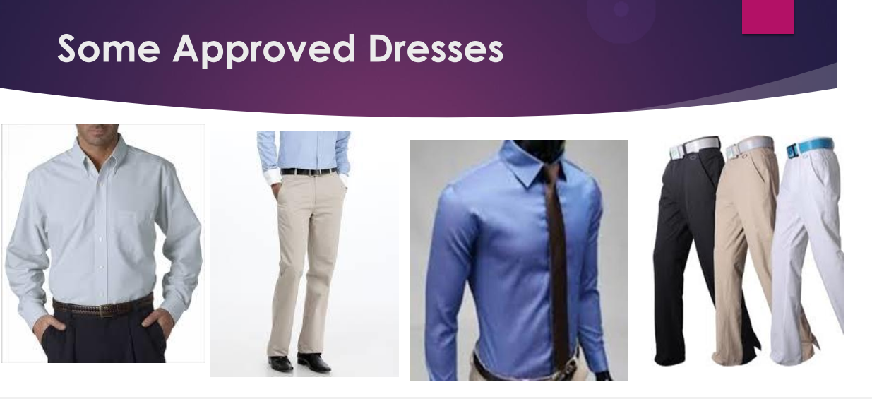 Mountain Top University Dress Code for Male & Female Students