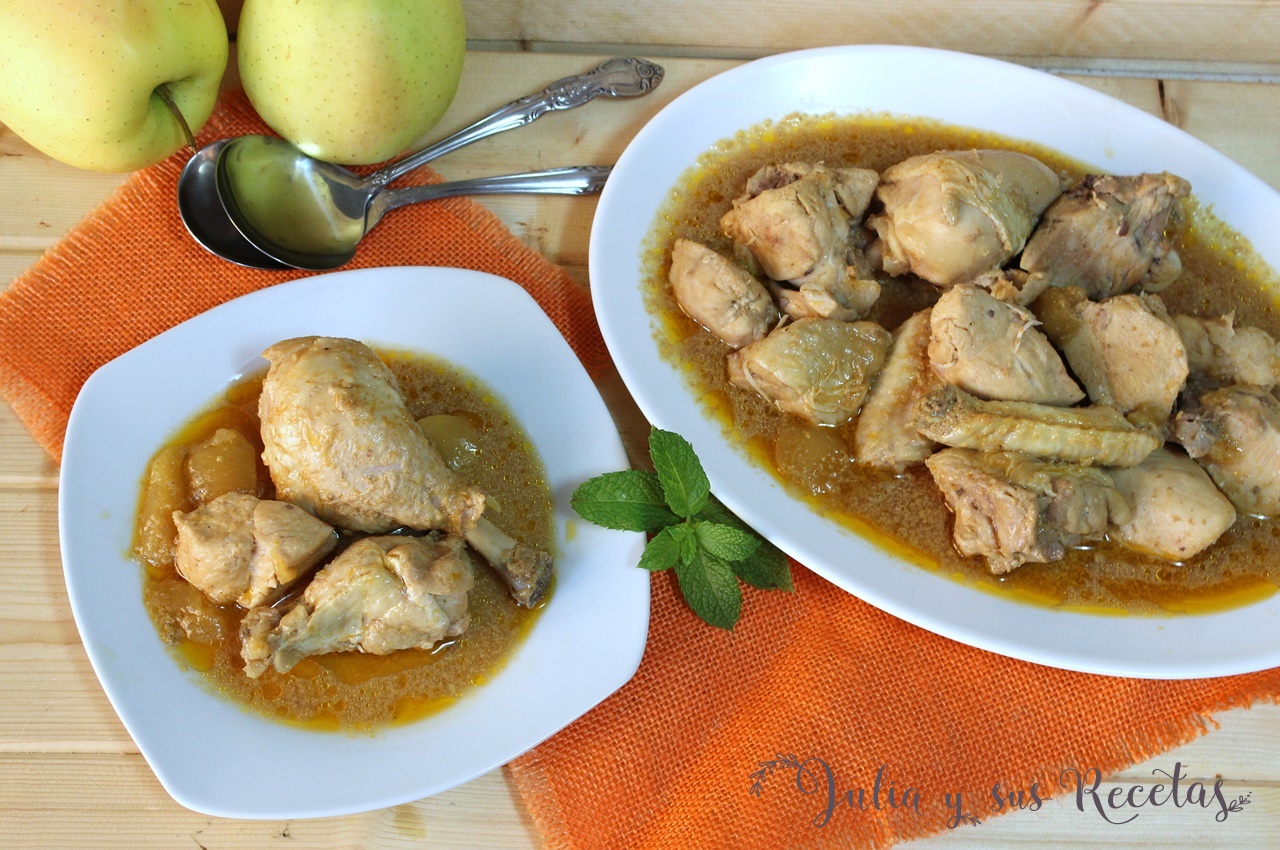 JULIA Y SUS RECETAS: Pollo al curry