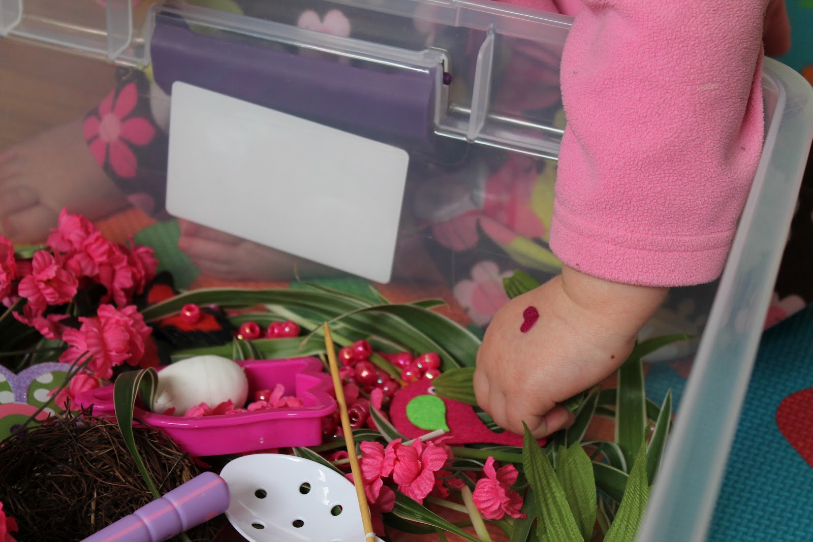 Belle's Butterfly Dreams: Spring Sensory Tub