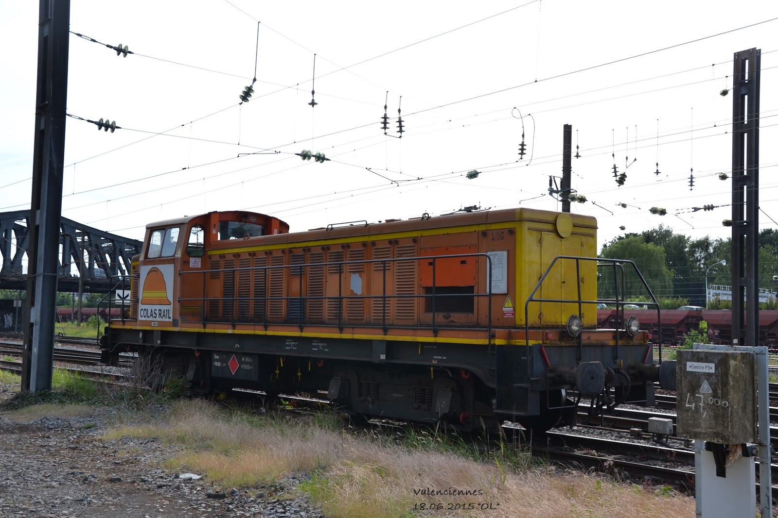 LA PASSION DU TRAIN: Colas Rail et Pichenot à Valenciennes par Olivier.