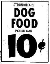 Grandma Slump: Strongheart Dog Food Through History