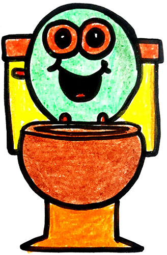 5 Amazing Expressions of Toilet Seat Smileys | Smiley Symbol