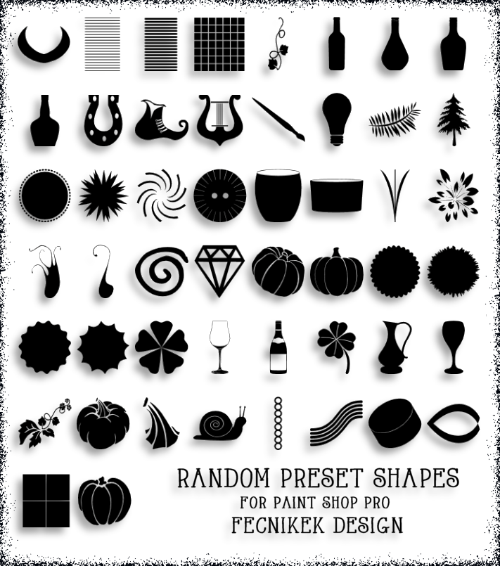 FECNIKÉK: ~~ Fecnikék shop -random psp shapes