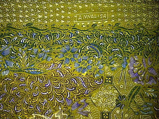 batik peranakan: batik demak
