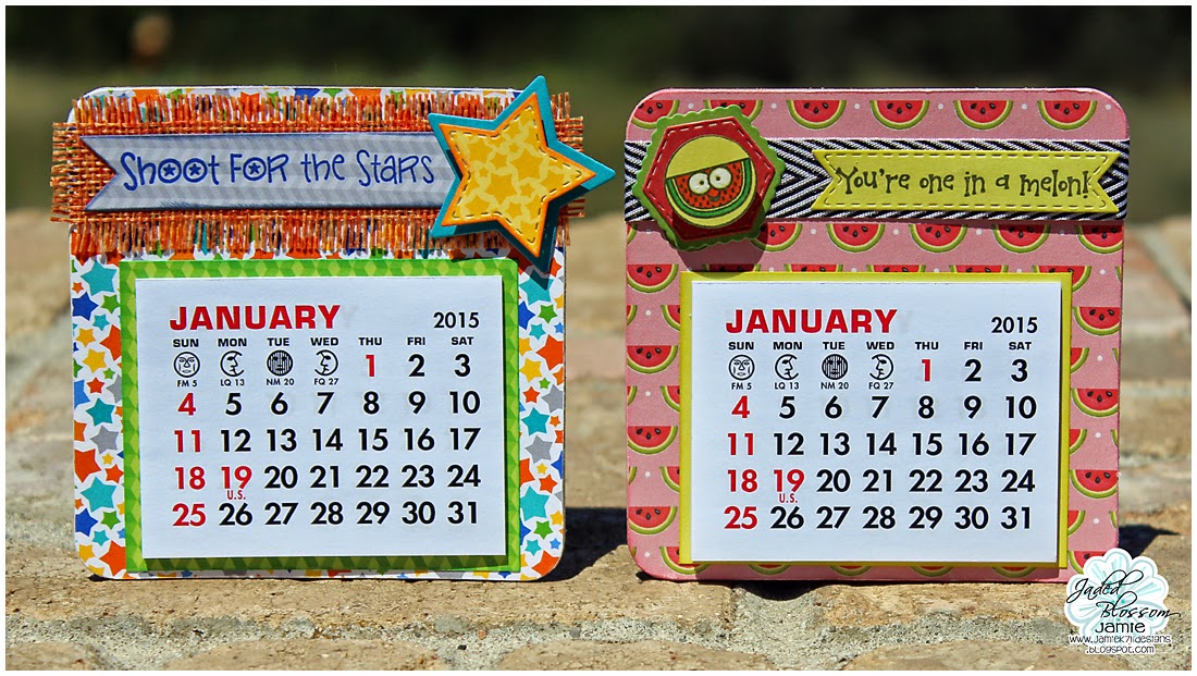 Jaded Blossom: Mini Calendars