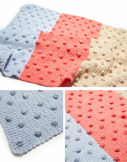 Beautiful Skills - Crochet Knitting Quilting : Bobble Stitch Blanket ...