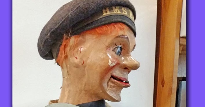Maritime Model Museum: A SAILORS VENTRILOQUIST DUMMY FROM HMS BARHAM