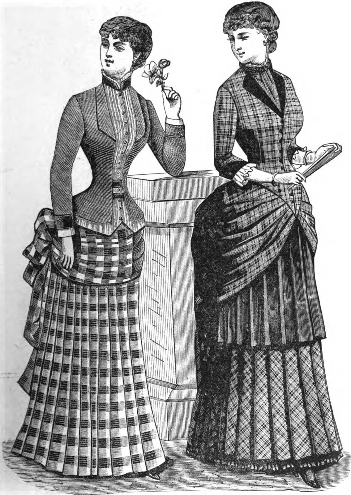 19th Century Historical Tidbits: Fashions from 1883