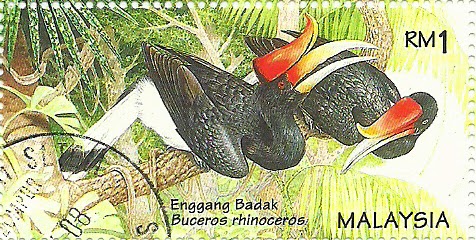 DUNIA SETEM : Wild Life Stamp 1996.