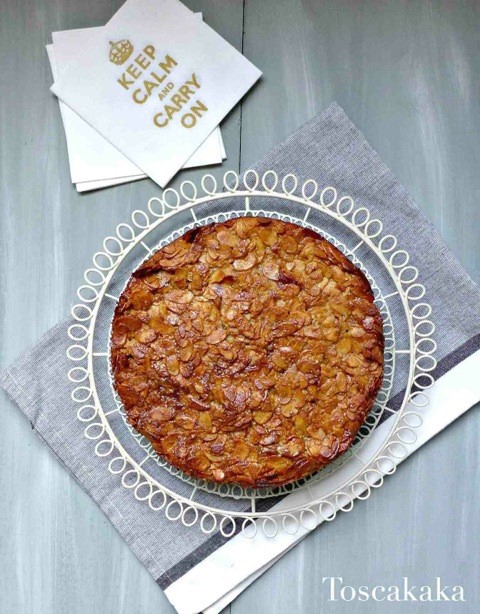 Tosca cake (Toscakaka) une touche de Scandinavie pour le goûter