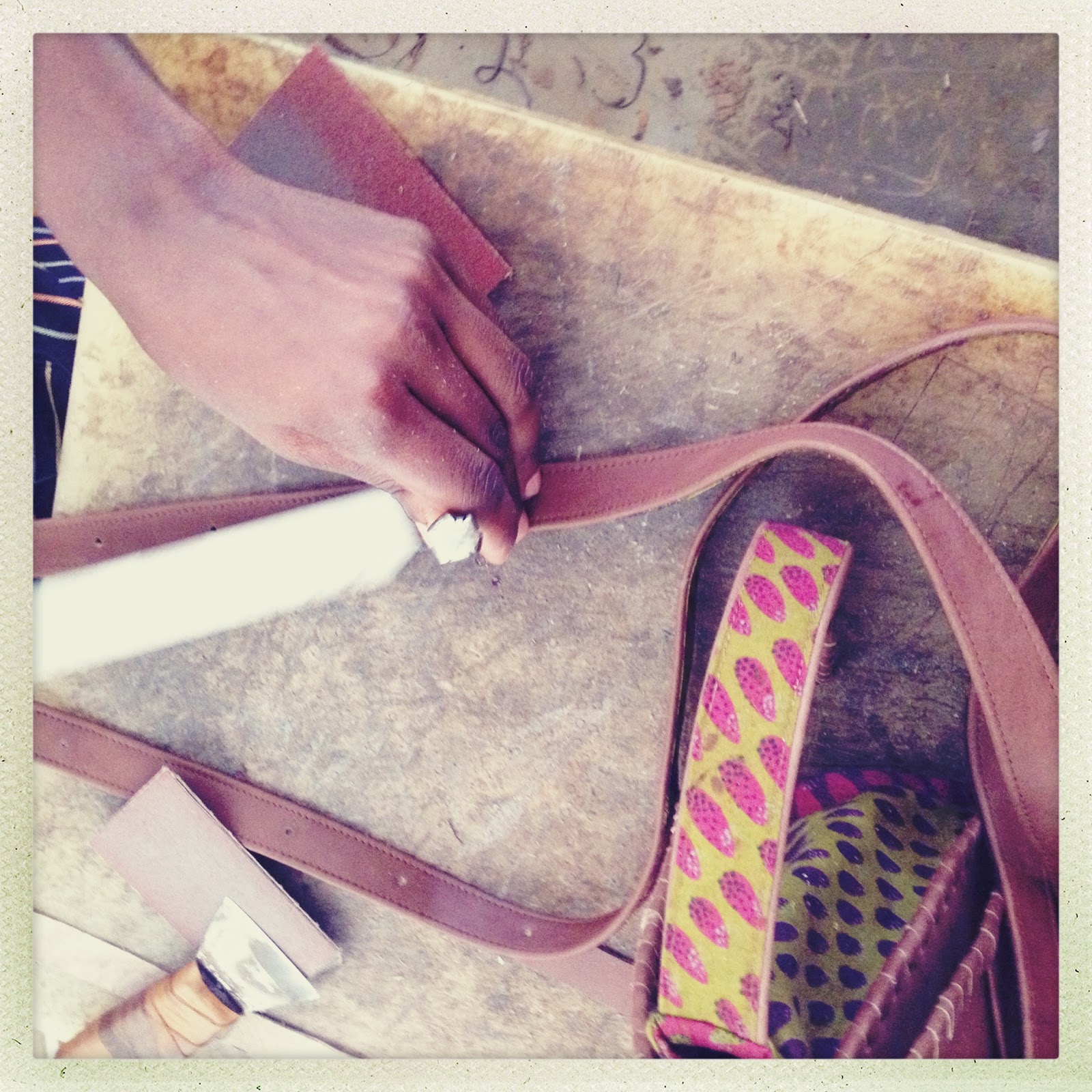 Gatete, in love with leather. | the journal of millecollines