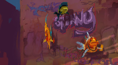 Living Lines Library: Shark Tale (2004) - Concept Art, Color Keys