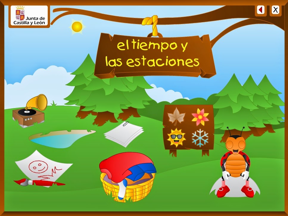 EL BAÚL DE LOS RECURSOS PARA EI: EL TIEMPO Y LAS ESTACIONES