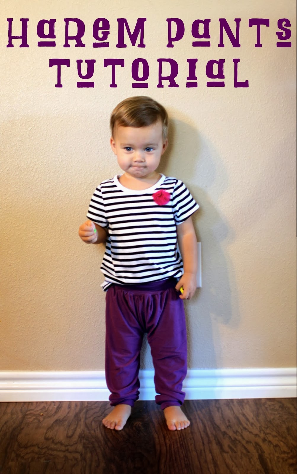 My Emiline. Living. Kids. Crafts.: Girls Harem Pants Tutorial