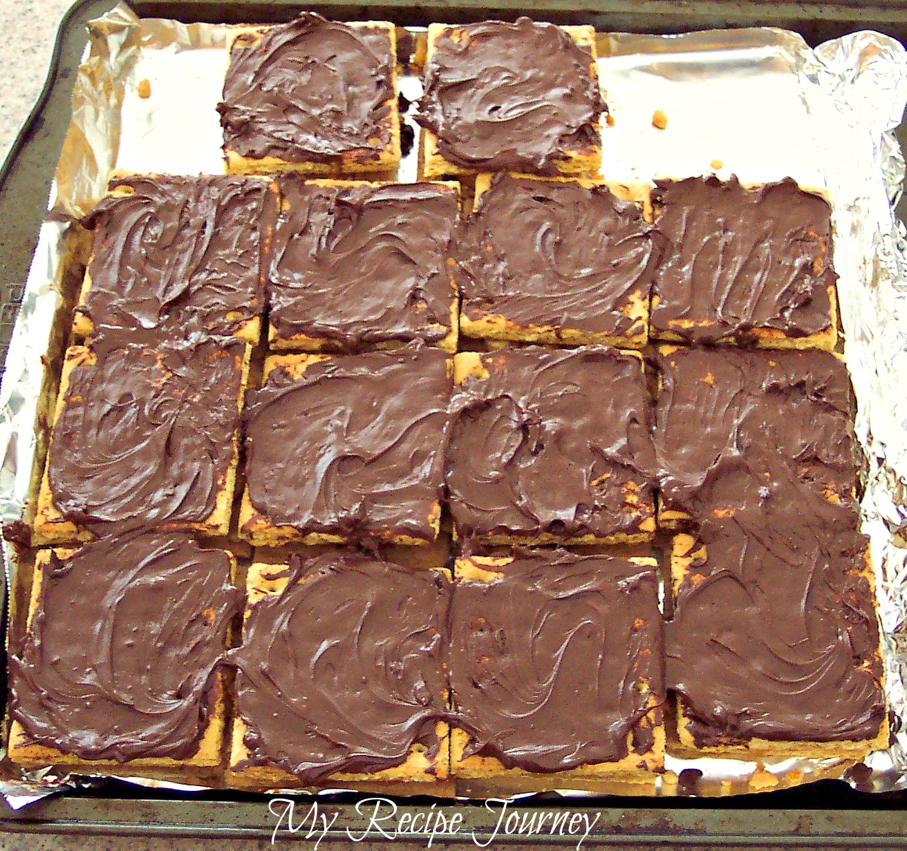 My Recipe Journey: 4 Ingredient Snickers Cookies