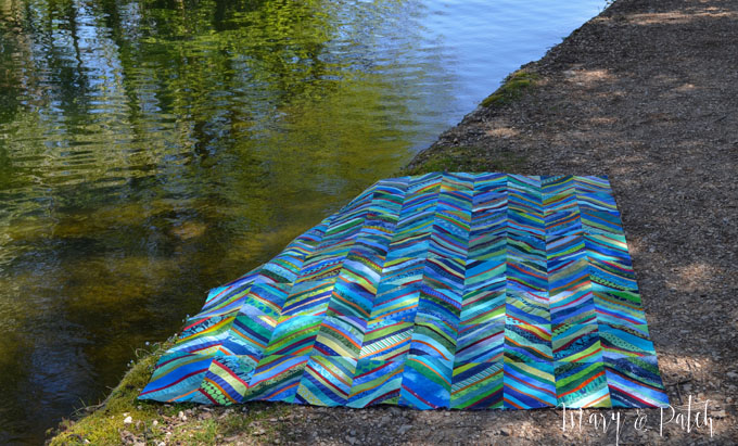 New Zigzag String Quilt Pattern!! | Mary & Patch