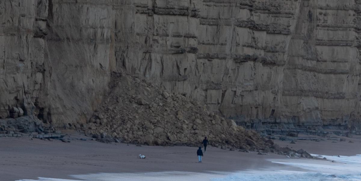 Sciency Thoughts: Warning issued after cliff collapse at West Bay, on ...