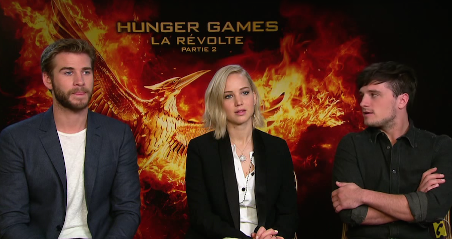 The Hunger Games France: Interviews des acteurs avec Allociné et PurePeople