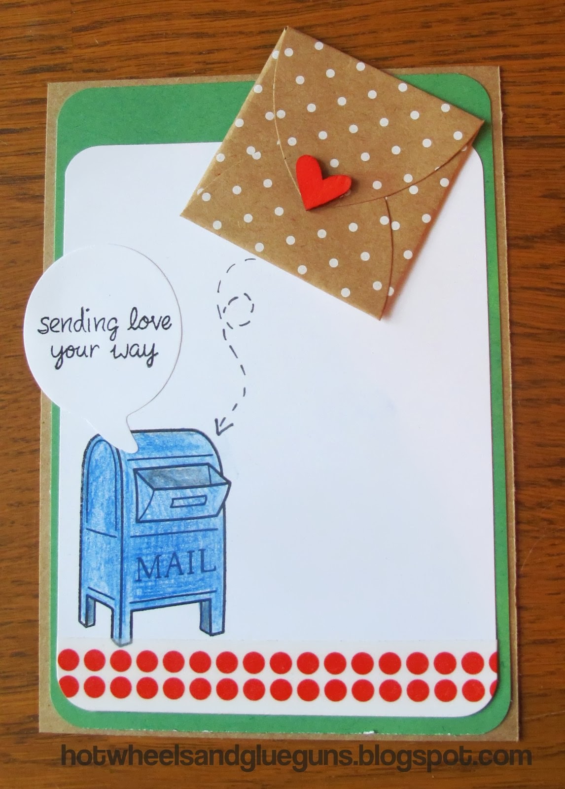 Sending Out Happy Mail (cards with Hero Arts and Lawn Fawn stamps)