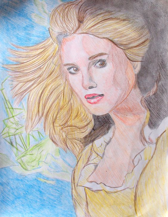 The Art Moth: Elizabeth Swann drawing
