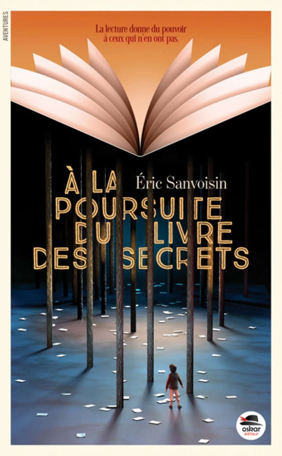 A la poursuite du livre des secrets d’Éric Sanvoisin