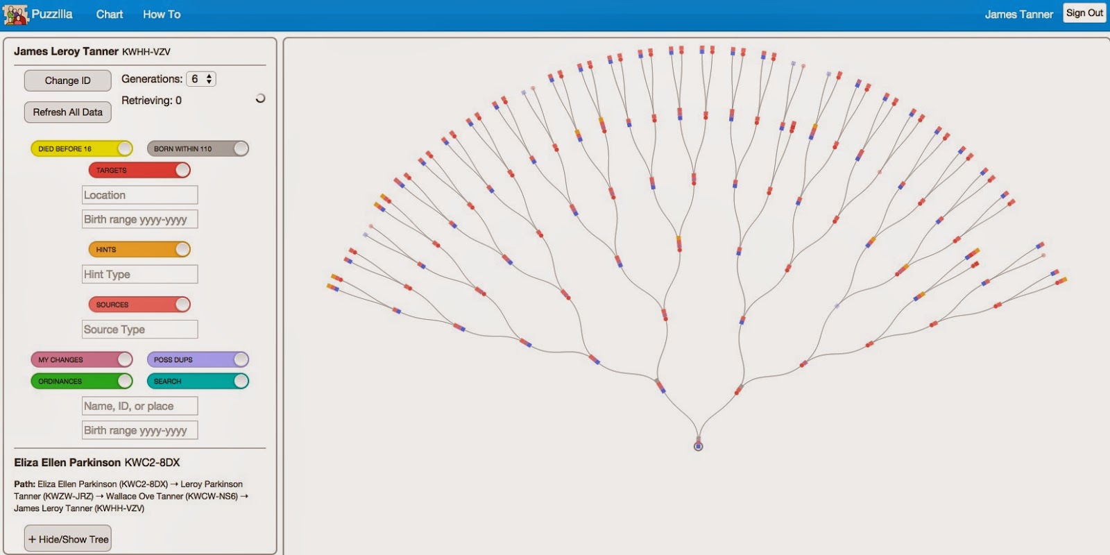 Rejoice, and be exceeding glad...: Find your cousins with Puzzilla and ...