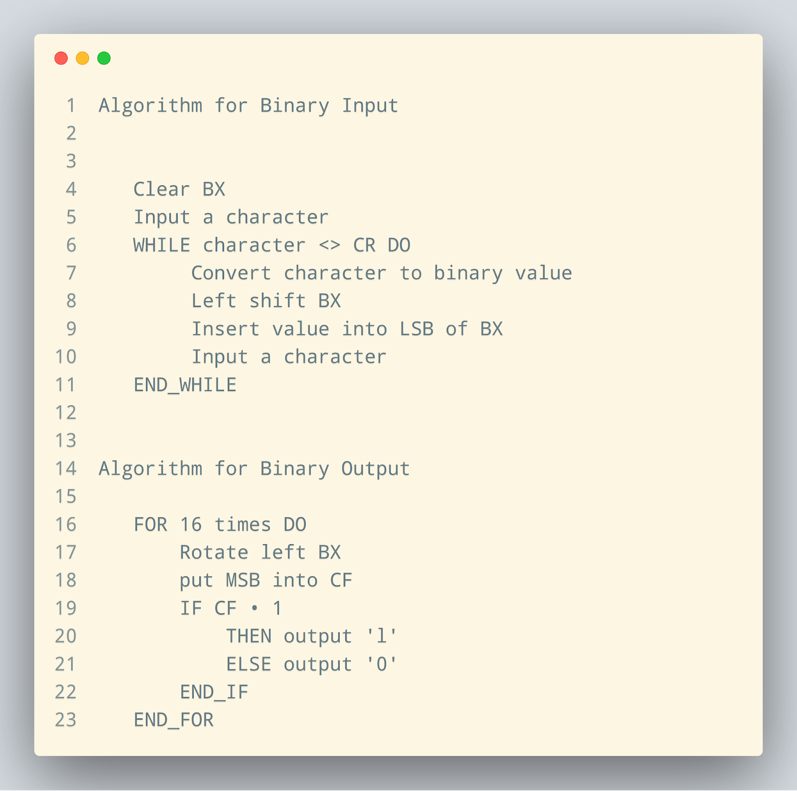 Binary Input Output In Assembly Language Emu8086