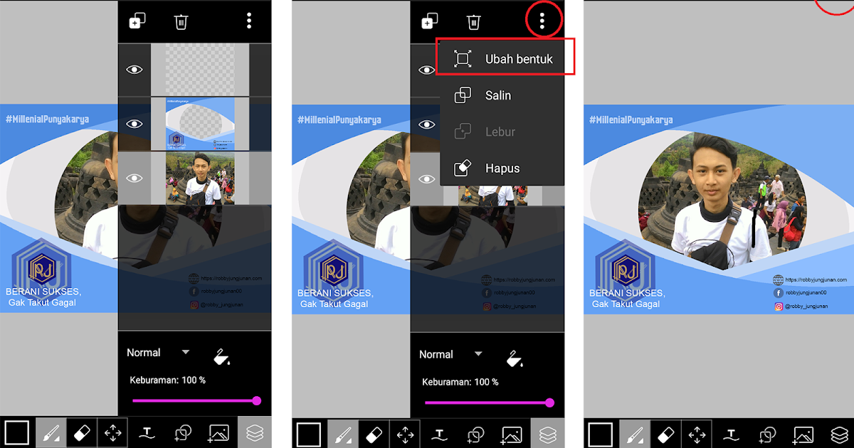 Cara Menyatukan Object Dengan Background