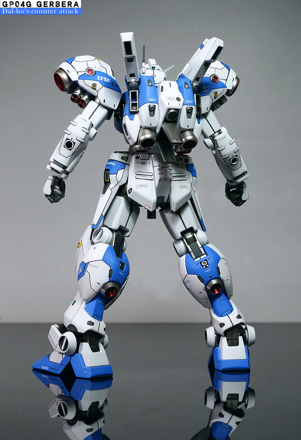 GUNDAM GUY: RE/100 Gundam GP04 Gerbera - Customized Build