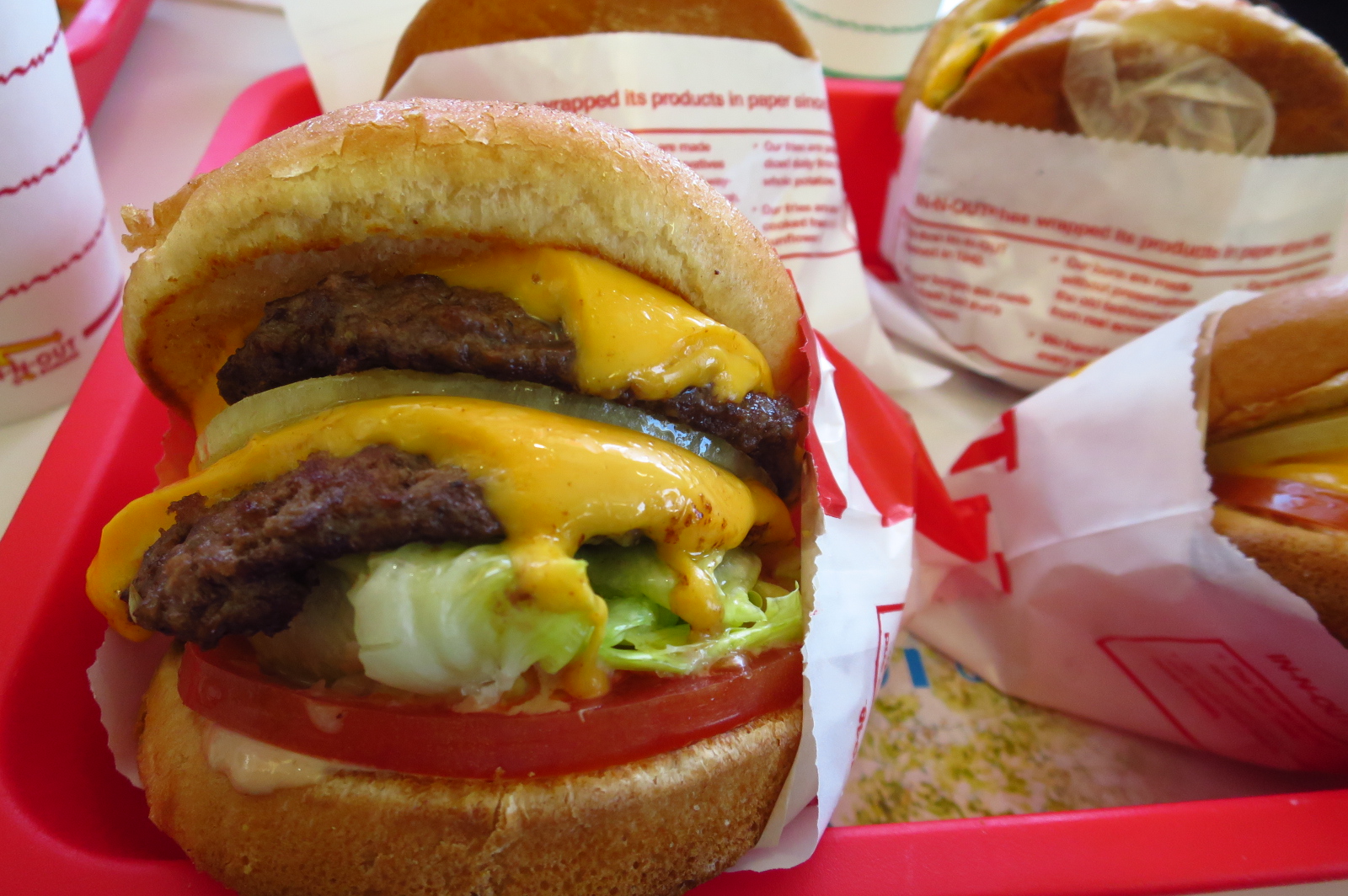 Small Potatoes Make The Steak Look Bigger: In-N-Out Burger, West ...